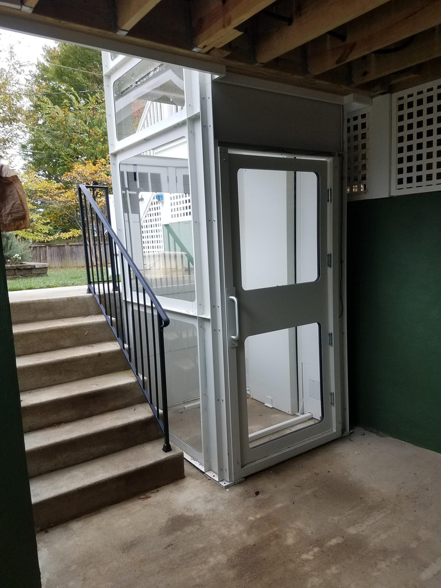 Enclosure Option for Lifetime Warranty Aluminum Wheelchair Lift ...